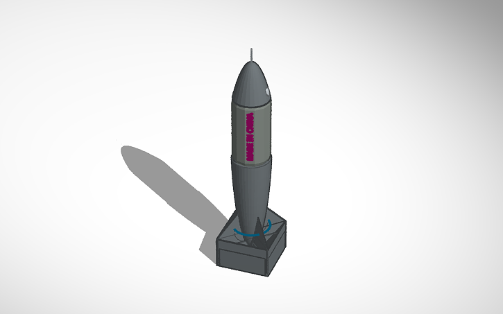 3D design Nuke - Tinkercad