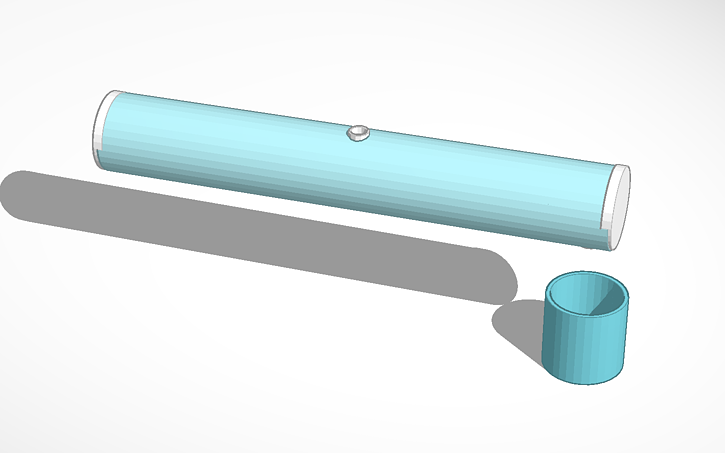 3D design tube - Tinkercad