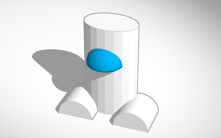 3D design Amogus - Tinkercad