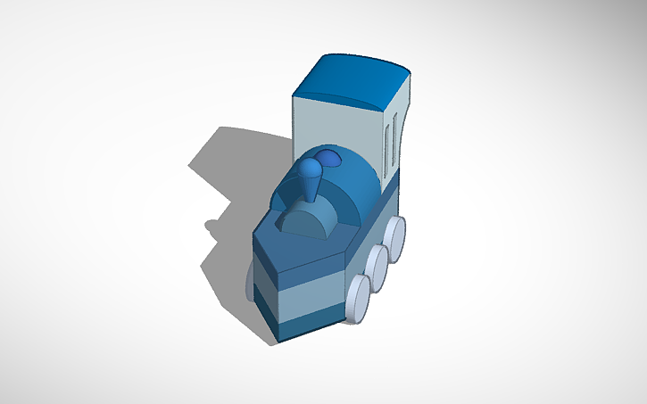 3D design TRAIN - Tinkercad