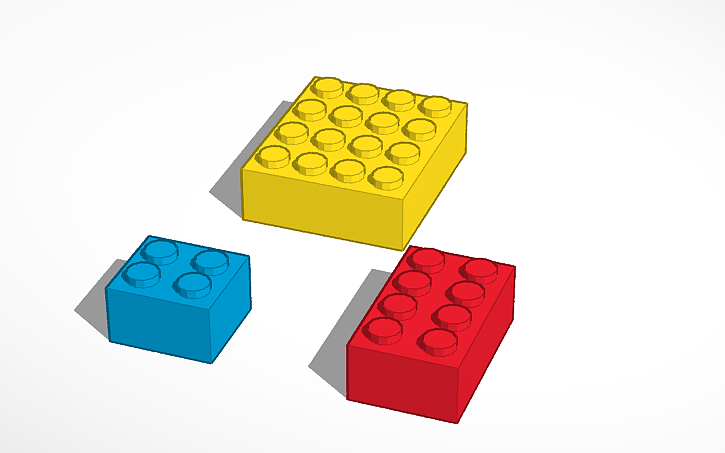 3D design building blocks - Tinkercad