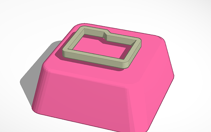 3D design 12 KeyCaps doc - Tinkercad