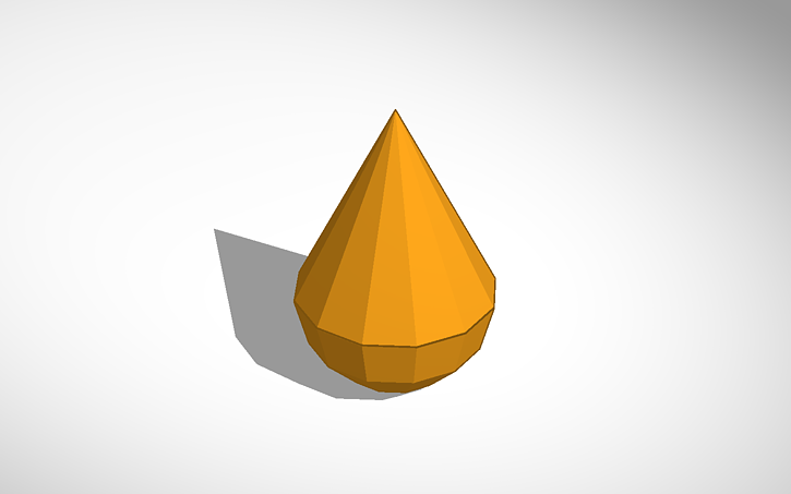 3D design Teardrop #GEPL - Tinkercad