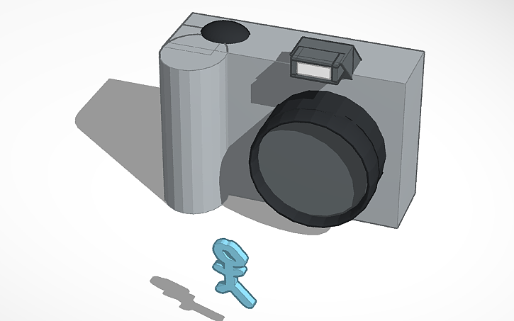 3D design camera photo | Tinkercad