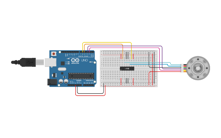 Circuit Design Copy Of Encoder Motor Control Tinkercad