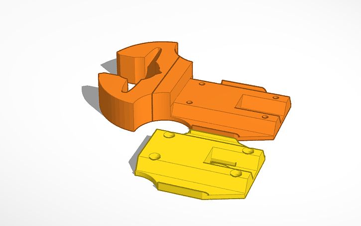 3D design Multi-tool-hexbit-holder - Tinkercad