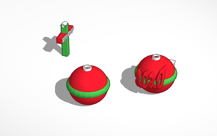 3d Design Ornament Tinkercad