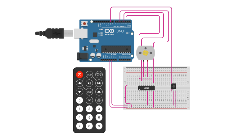Circuit design Lab4-3 | Tinkercad