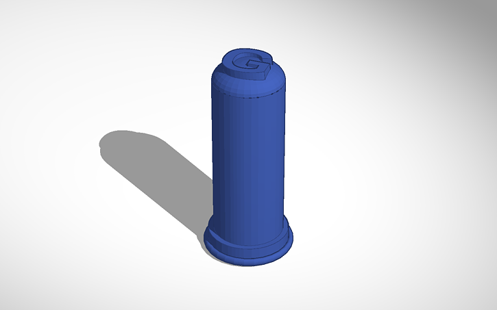 3D design Glennon Crest Wax Seal Stamp - Tinkercad