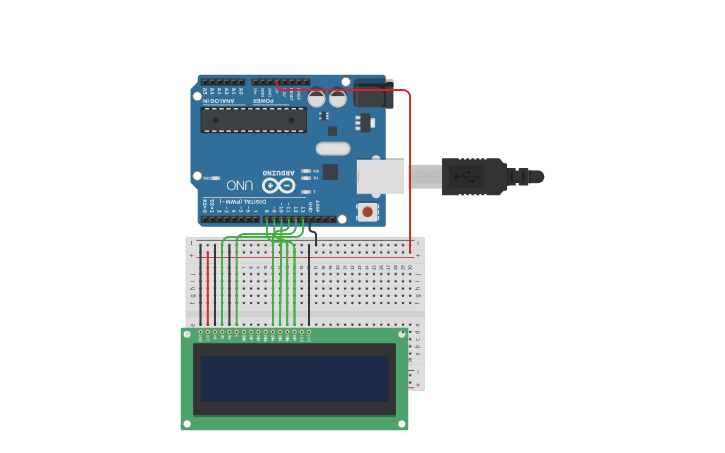 Circuit Design Эксперимент 13 Секундомер №2 Tinkercad