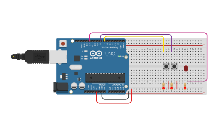 Circuit design T3-E1 | Tinkercad