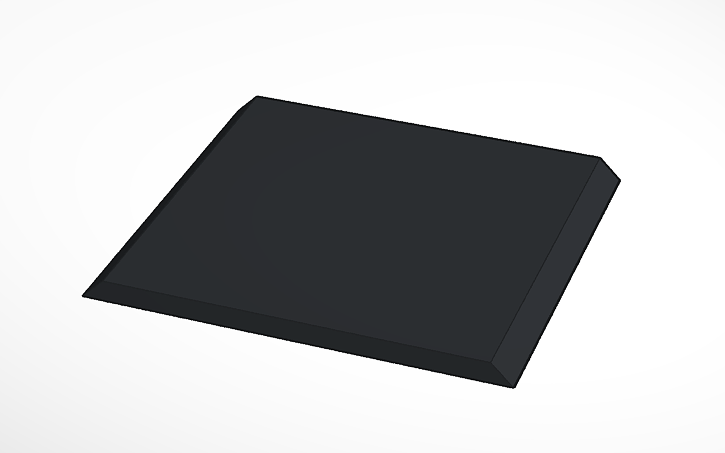 3D design 4 inch stamp base | Tinkercad