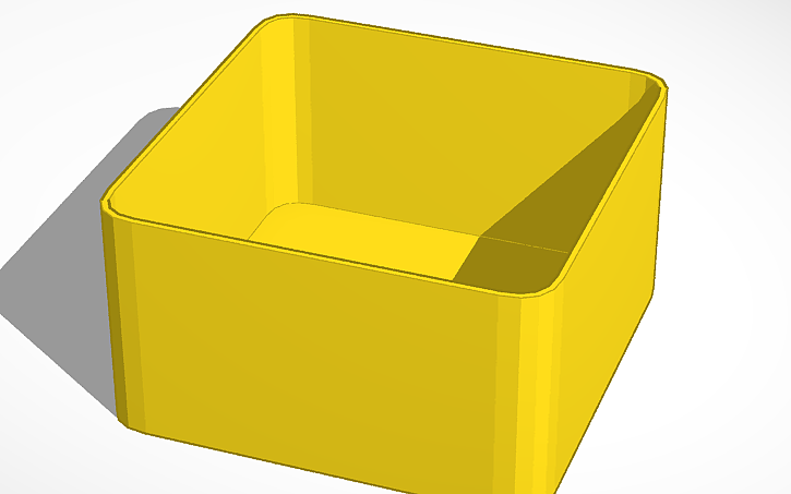 3D design craft box - Tinkercad