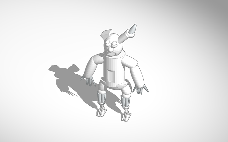 3D design My Second Springtrap FNAF - Tinkercad