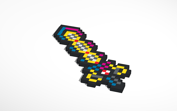 3D design True Excalibur - Tinkercad