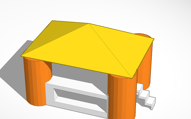 3D design A stage - Tinkercad