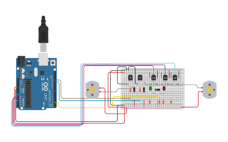 Circuit design Invernadero para Granja - Tinkercad
