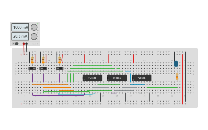 Circuit design Copy of AST 122 - GUANZON - BIT I-B - CIRCUIT NO.3 - Tinkercad