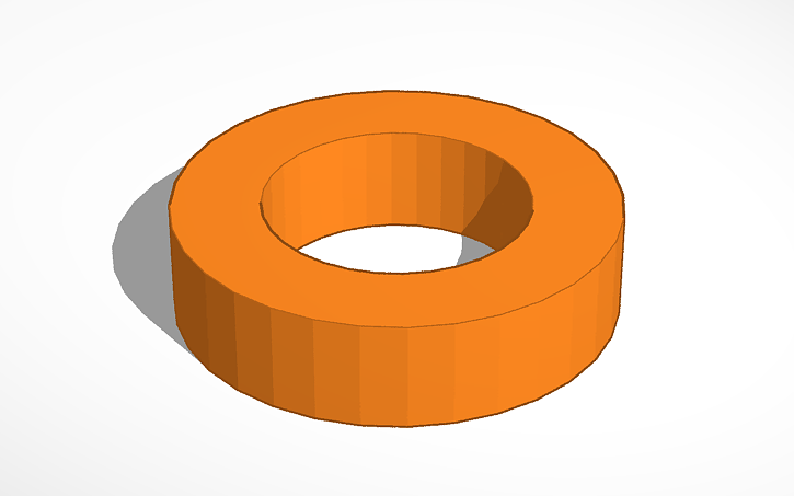 3D design 12-5mm Washer | Tinkercad