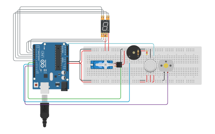 Circuit design Elec Club Project 2 | Tinkercad