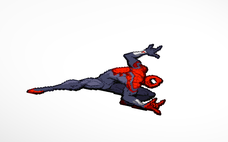 3D design Spider-Man - Tinkercad