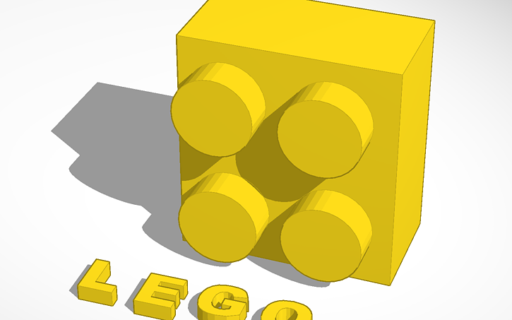 3D design lego | Tinkercad