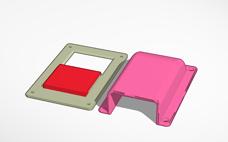 3D design 50amp Anderson SB50 - Tinkercad