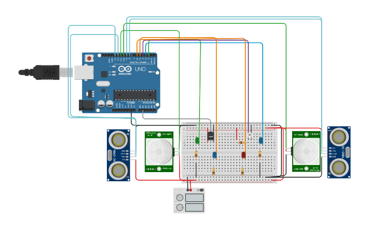 Circuit design Parcial 2 - Tinkercad
