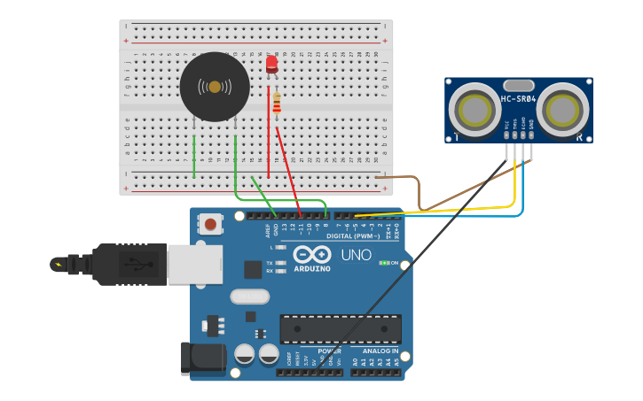 Circuit Design Тема 4 Задача 5 Краснова Яна Tinkercad