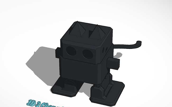 3D design Otto Bot 1D03 | Tinkercad