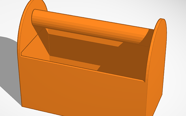 3D design Toy tool box - Tinkercad