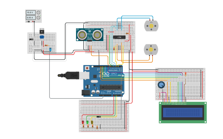 Circuit design task 2.2 mcen 2021 | Tinkercad