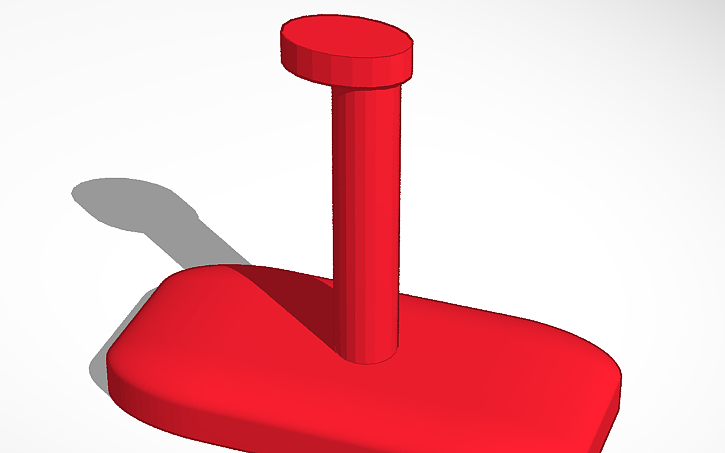 3D design Small Prop wall hooks - Tinkercad