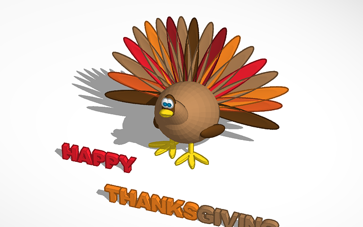 3D design #thanksgiving | Tinkercad
