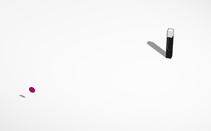 3D design Menara Jam Atkinson - Tinkercad