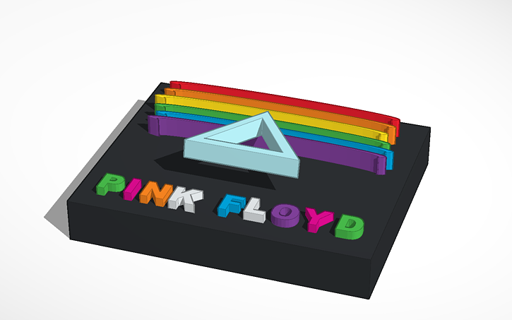 3d Design Penguinalbum Covers Pink Floyd Album Cover By Jaydn Tinkercad