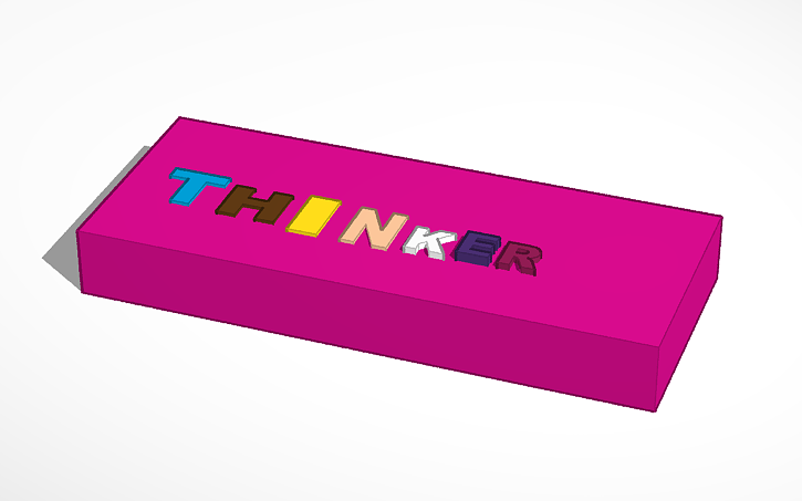 3d Design Thinkercad Design Tayna Tinkercad