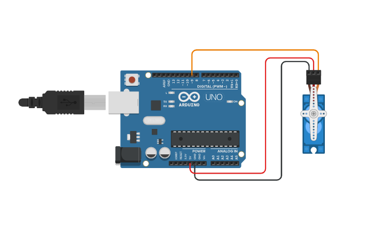 Circuit Design Rotation Tinkercad