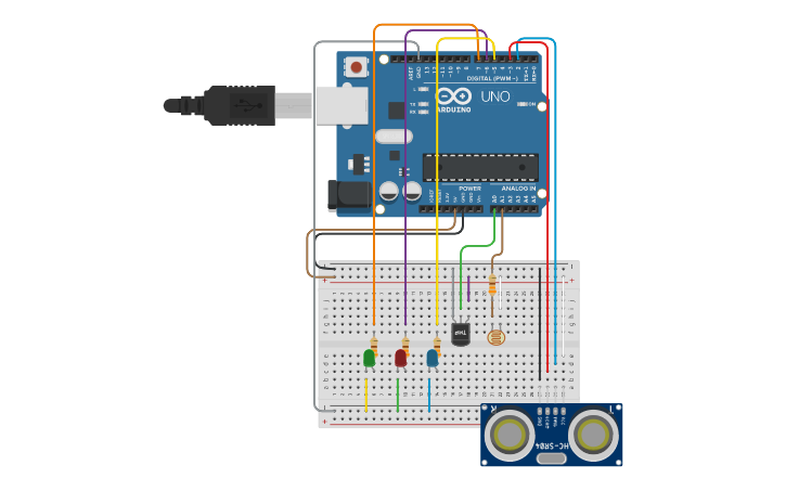 Circuit Design Smart Home Tinkercad