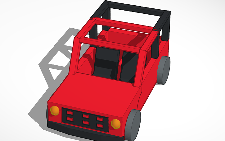 3D design car | Tinkercad