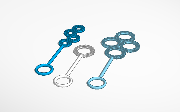 3D design Bubble Wands Design Challenge - Tinkercad