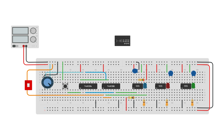 Circuit design Desafío 4 Prueba | Tinkercad