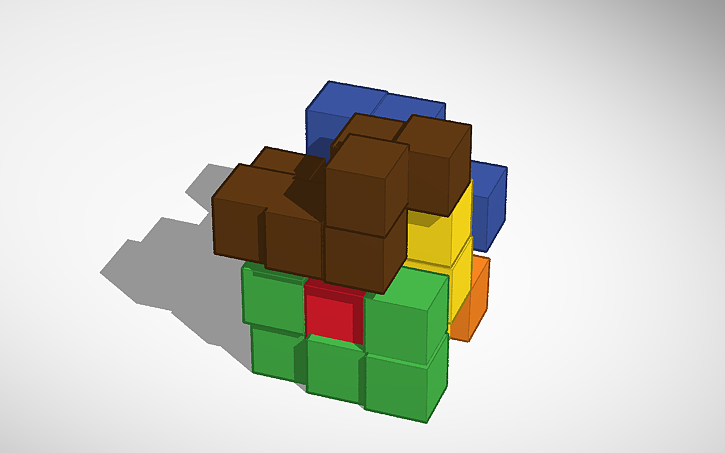 3d Design Cube Tinkercad