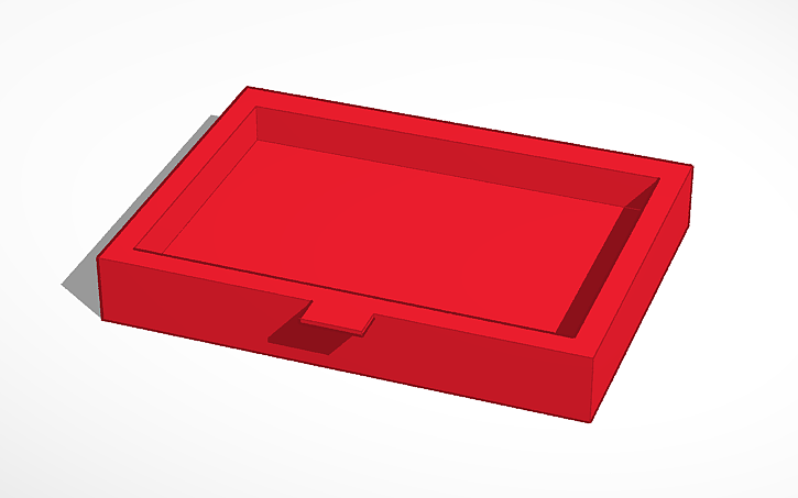 3D design Drawer/Organizer - Tinkercad
