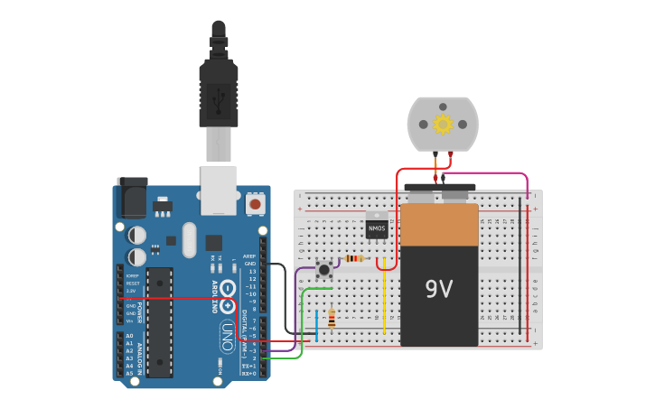 Circuit design Ejercicio 1 C4 | Tinkercad