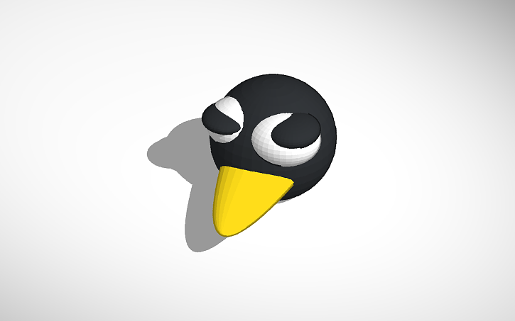 3D design Penguin mask | Tinkercad