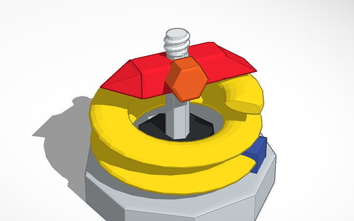 3D design Shock Absorber | Tinkercad
