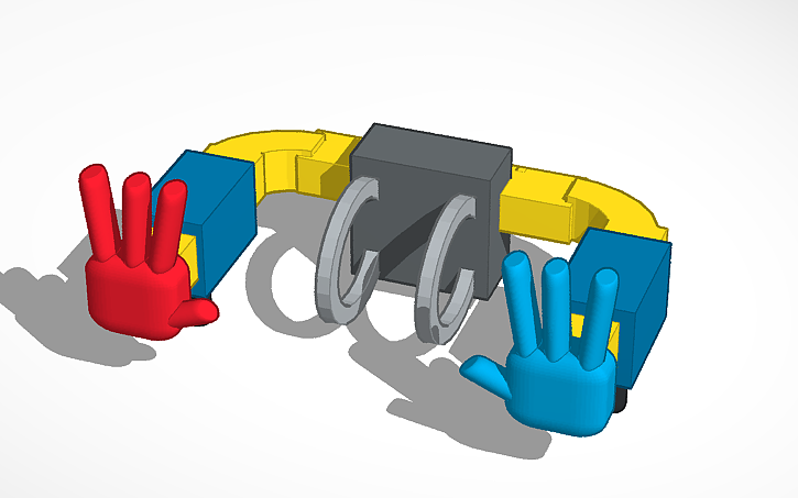 3D design copy of grab pack | Tinkercad