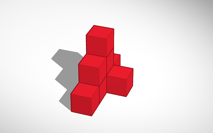 3D design CUBE-cube - Tinkercad