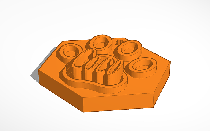 3D design Key Chain - Tinkercad